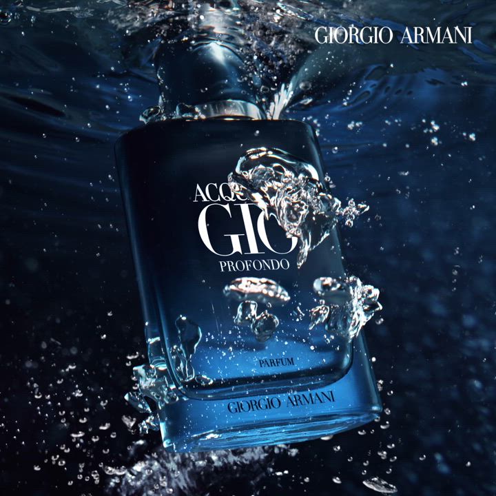 Armani Expands Its Line With Acqua Di Gio Profondo Parfum
