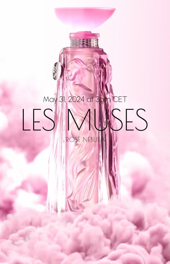 Lalique Celebrates 30 Years Of Les Muses With Les Muses Rose Nebula