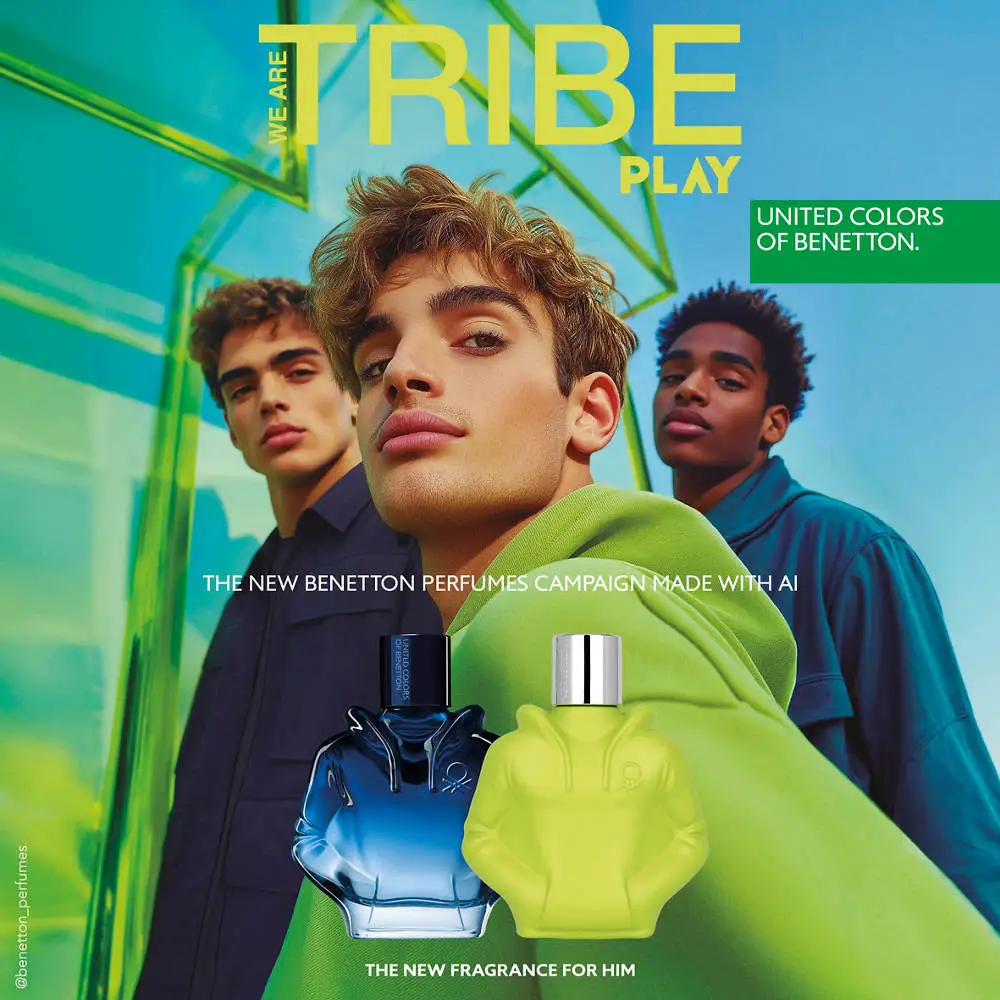 We Are Tribe Play Benetton - Cologne For Men 2025